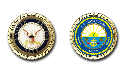 US Navy Naval Base Guam Challenge Coin Officially Licensed | eBay