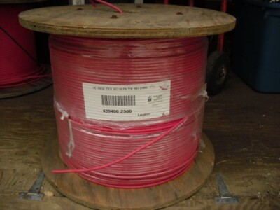 General Wire Sungen 10 AWG PV photovoltaic wire dir bur 2500' spool 2KV ...
