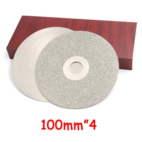 4" 100mm Diamond Grinding Disc Flat Lap Wheel Single/Double Side Grit ...