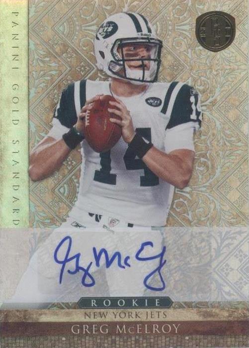 2011 Panini Gold Standard - Greg McElroy #186 Silver Signatures /499 ...