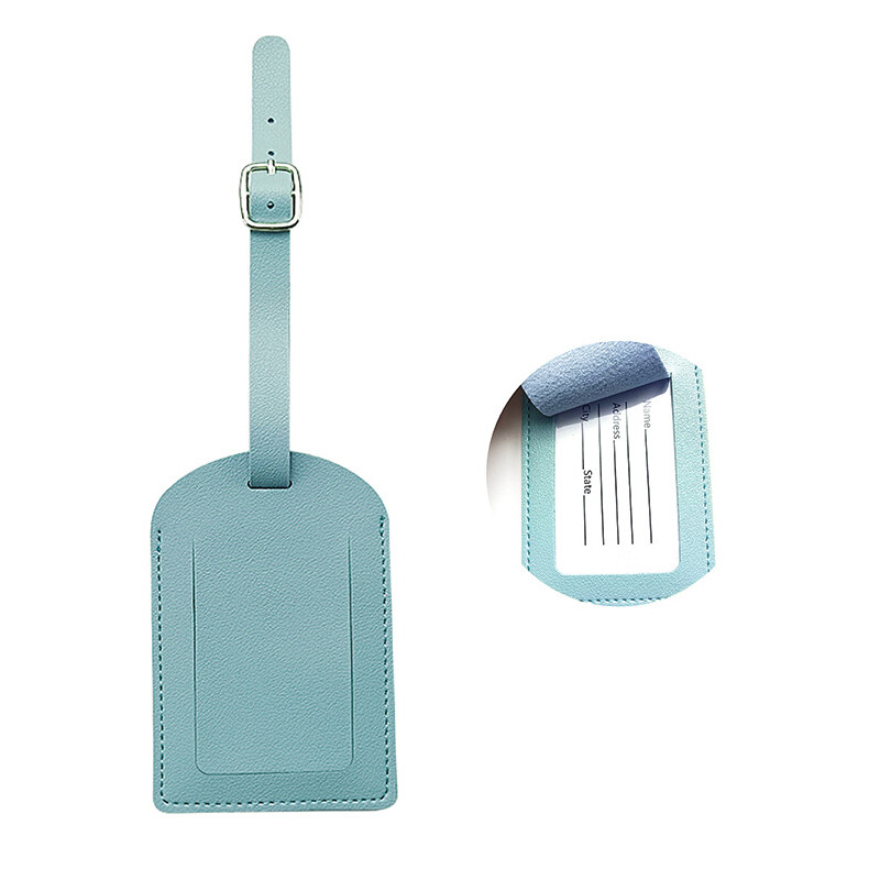 Tavier Pu -Gepäck -Pu -Succultation Identity Card Name Gepäckadresse ...