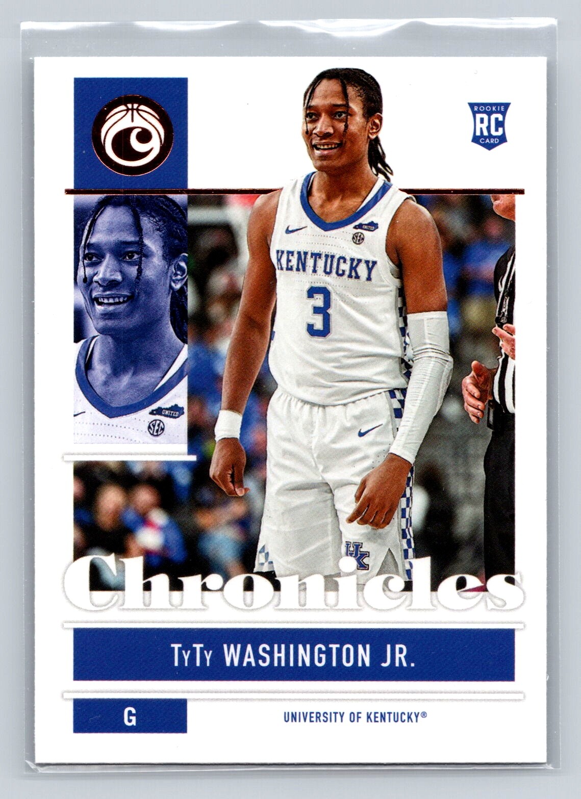 TyTy Washington Jr. 2022 Chronicles Draft Picks #22 Bronze Price Guide ...