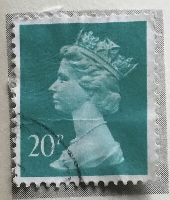 Great Britain stamps - Queen Elizabeth II 20p British penny 1988 Sg:GB ...
