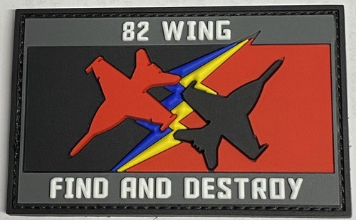 82 Wing Find & Destroy (R) RAAF PVC Patch Australia | eBay