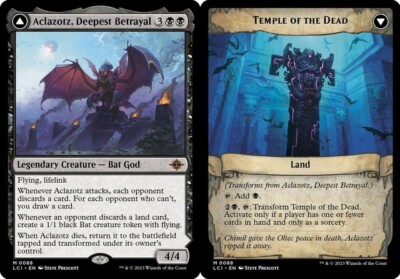 MTG - Aclazotz, Deepest Betrayal // Temple of the Dead | Lost Caverns ...