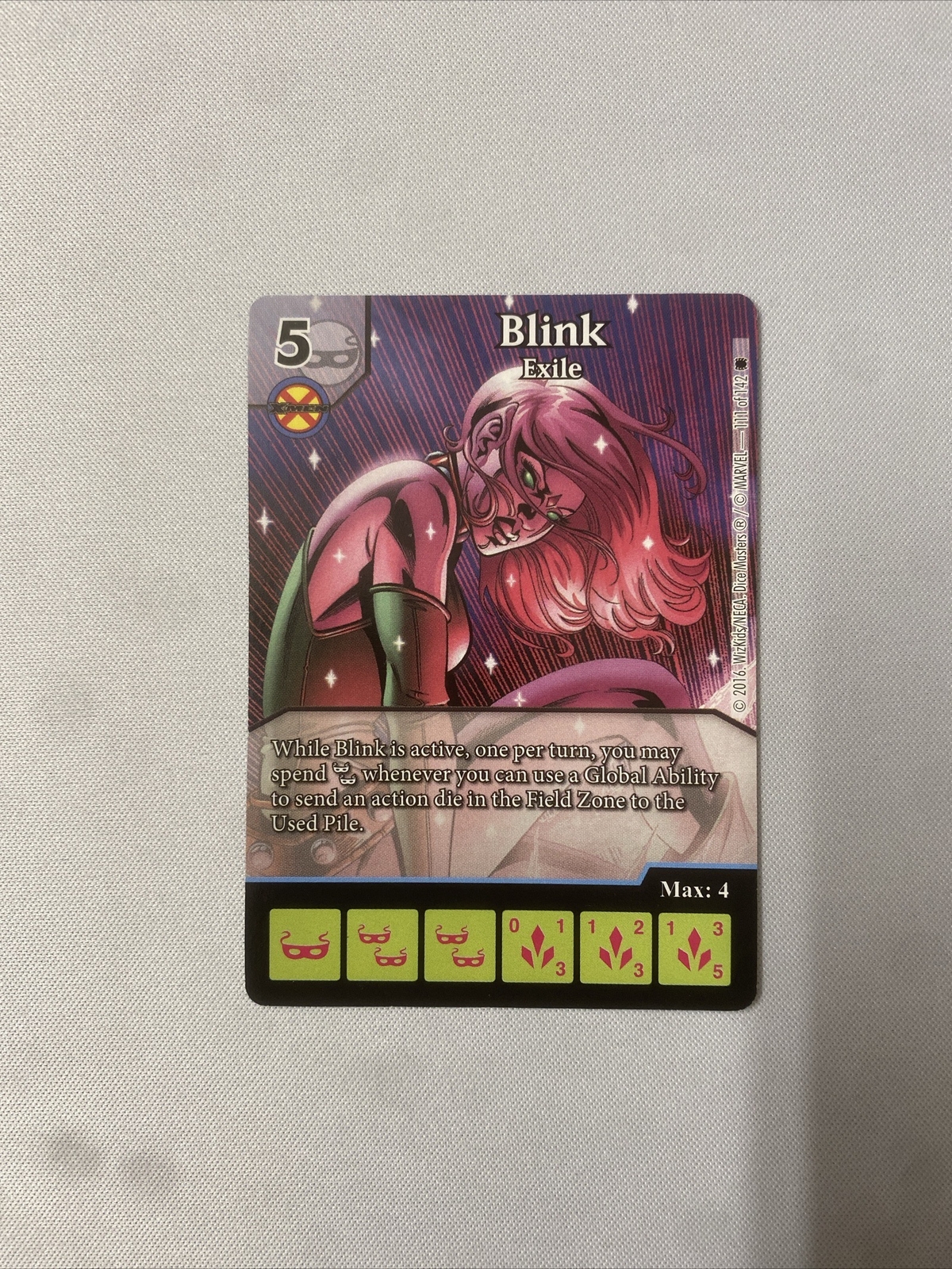 BLINK * EXILE #111 Extend Art PROMO Dice Masters Wizkids | eBay