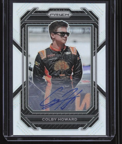 2023 Prizm Racing #3 Silver Prizm Signatures Colby Howard | eBay
