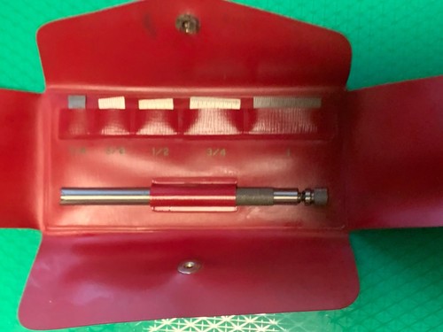 Excellent Lufkin Rule No. 20 S Machinist Set of Tempered Steel Rules ...