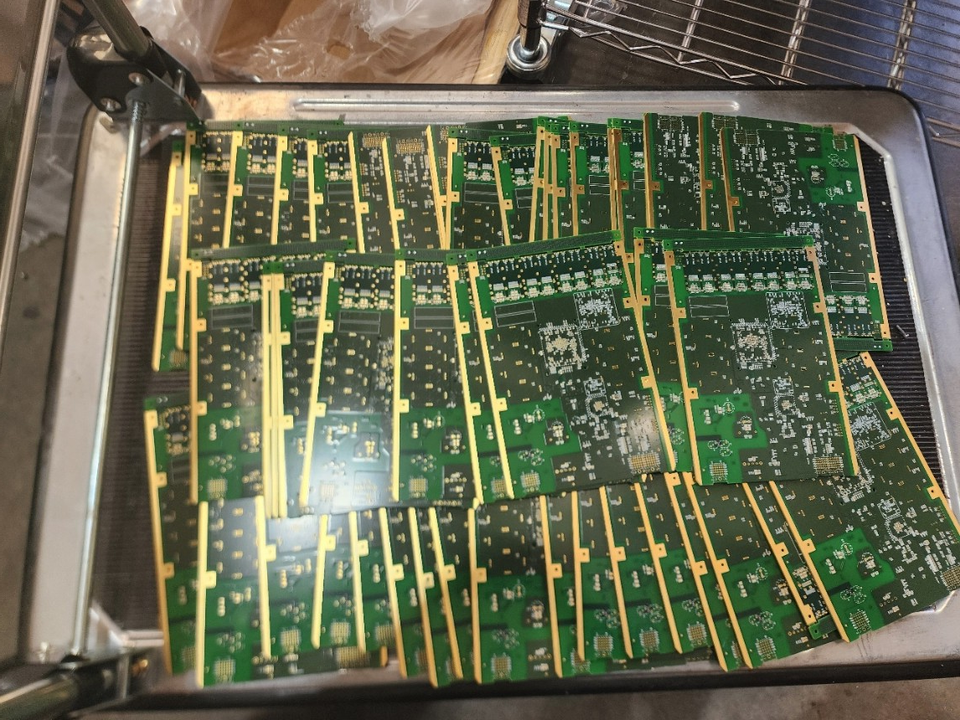 55 Pounds Bare Scrap Gold Plated Circuit Boards For Reclamation | eBay