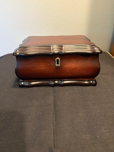 Vtg Bombay Company Wooden Jewelry Box, | eBay