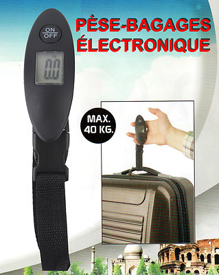PESON PESE BAGAGES VALISE ELECTRONIQUE jusqu'à 40 K valise Voyage avion ...