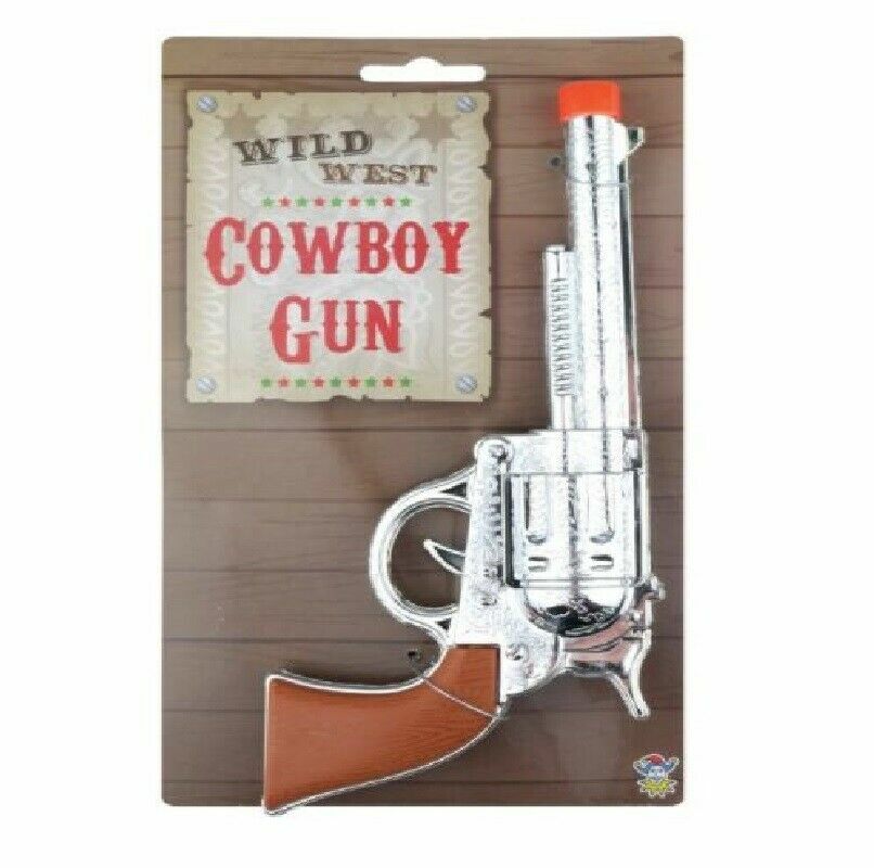 WILD WEST COW BOY GUN PISTOL Fancy Dress Costume Gun Outfit Item Cow ...