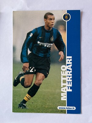 MATTEO FERRARI-FC Inter Milan 00/01-11 Caps ITALY-Ex-Montreal Impact ...