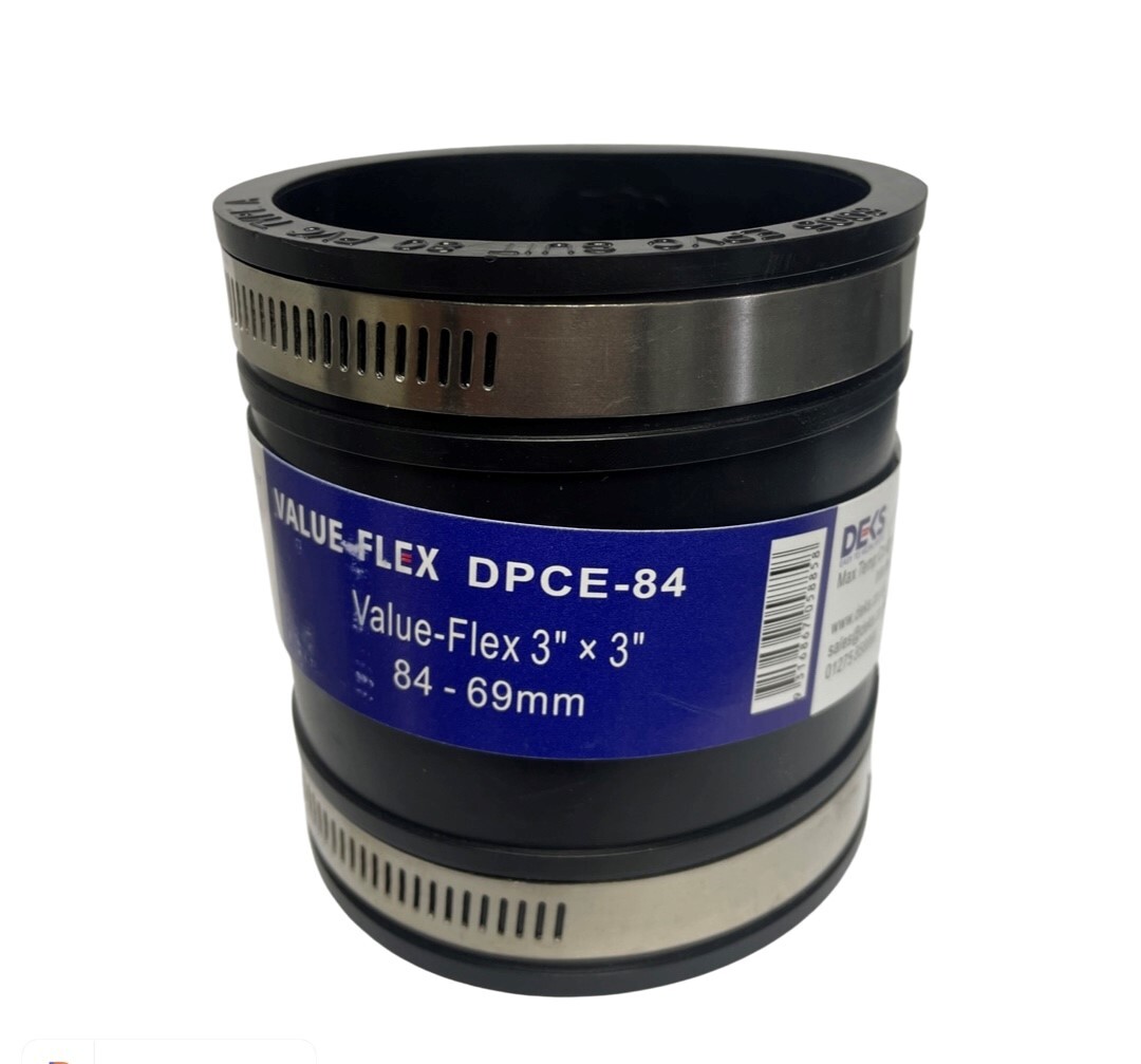 Black Waste Flexi Couplings Fittings | eBay UK