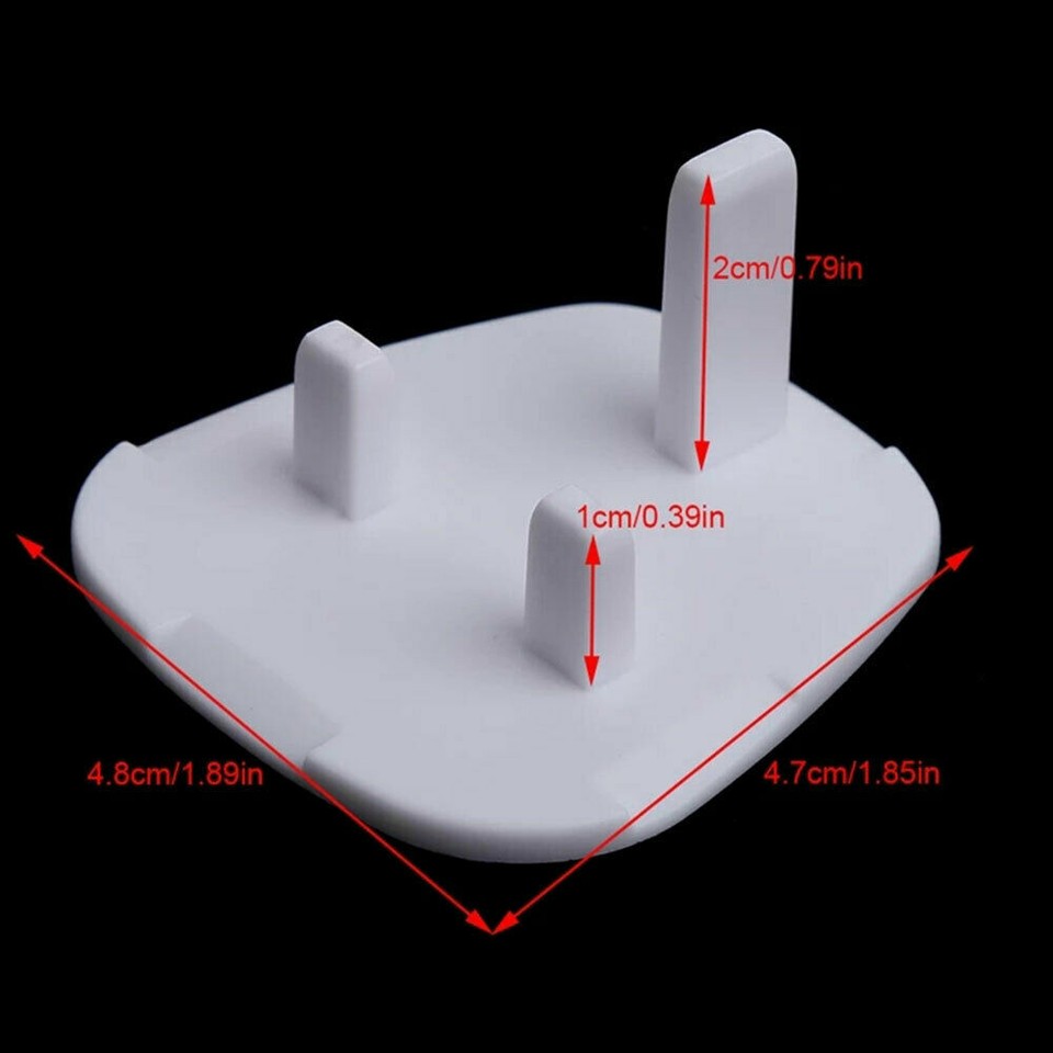 Child/Baby Safety UK Plug Socket Covers Mains Electrical Protector ...
