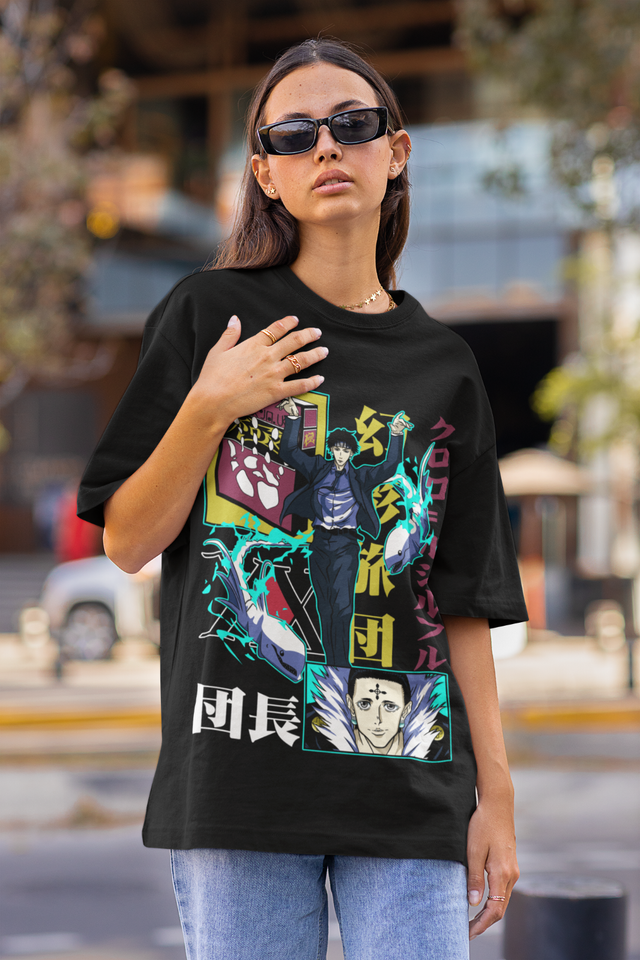 Chrollo Book T-Shirt Hunter X Hunter shirt Manga HXH Anime Graphic Tee ...