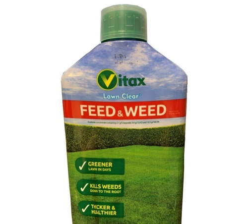 Vitax Feed & Weed Liquid Lawn Fertilizer. 500ml / 1 litre | eBay UK