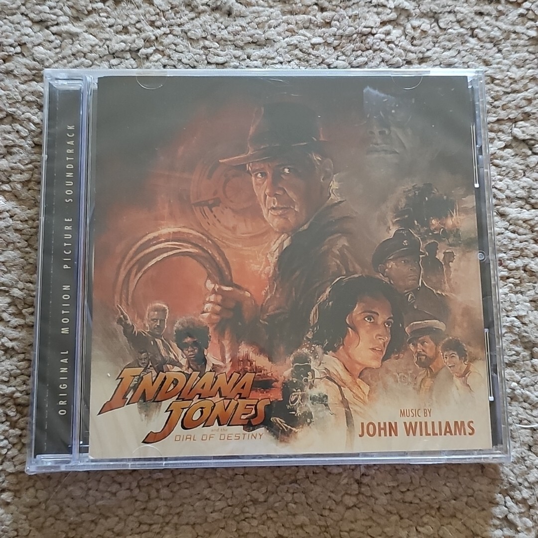 NEW & SEALED! Indiana Jones Dial of Destiny limited CD soundtrack free ...