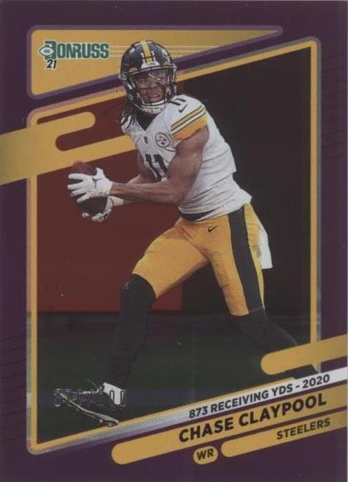 2021 Panini Donruss - Chase Claypool #27 Season Stat Line /500 for sale ...