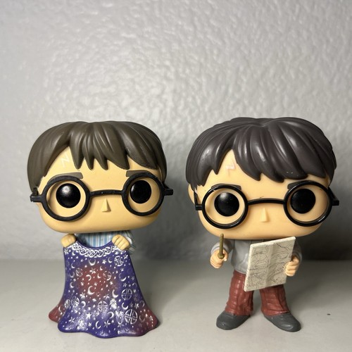 Funko Pop! Harry Potter Lot MARAUDER'S MAP #42 INVISIBILITY CLOAK #112 ...