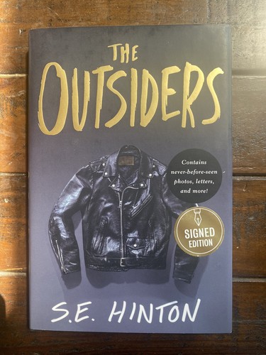 Autographed The Outsiders Signed S.E. Hinton Hardcover Book | eBay