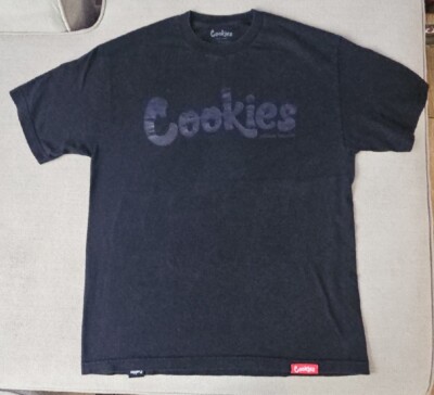 Cookies SF Berner Black Cookies Logo T-Shirt Mens Size L Black | eBay