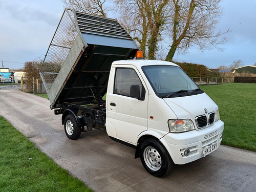 2012 DFSK LOADHOPPER TIPPER 1.3 PETROL 5 SPEED MANUAL ONLY 42K MILES ...