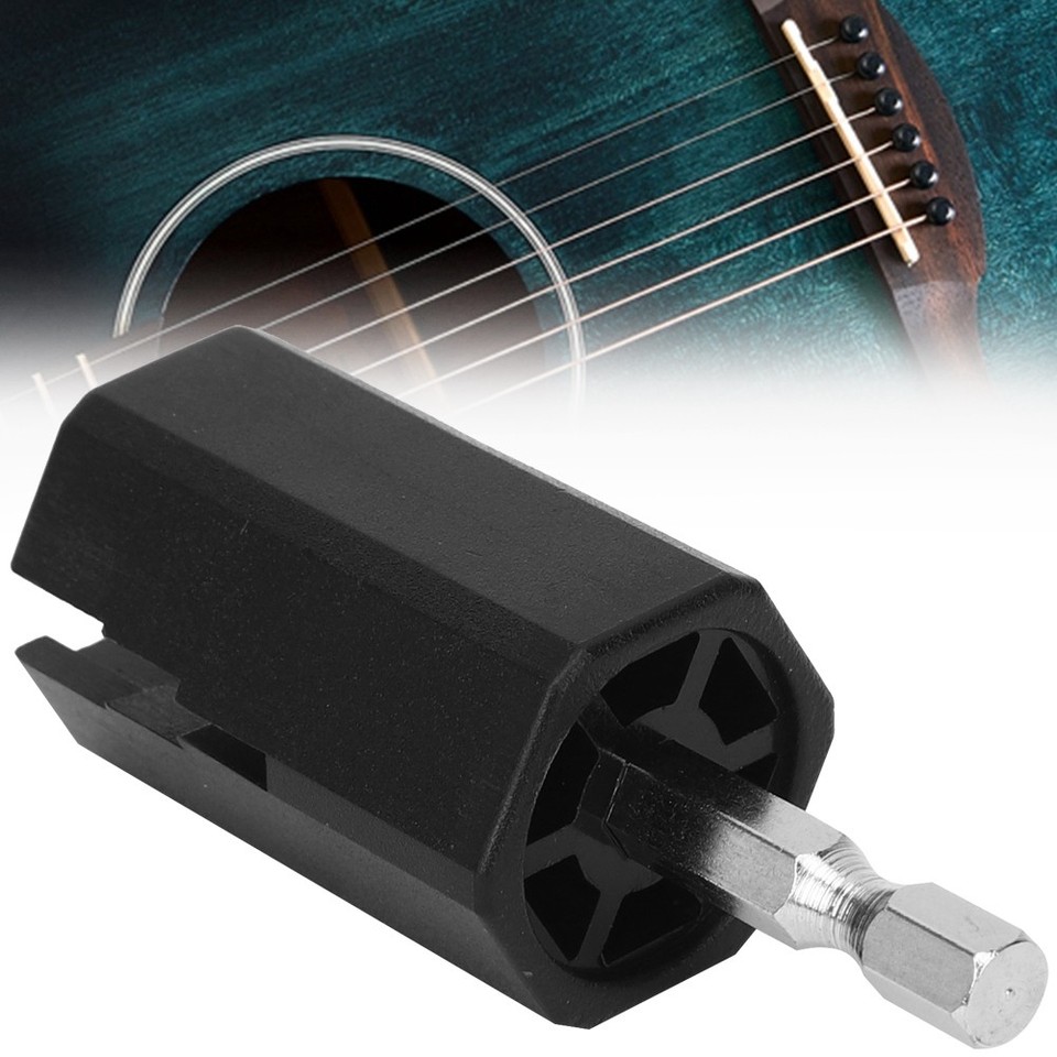 Guitar Electric Drill Plug Guitar String Winder Head Tools Pin Puller ...