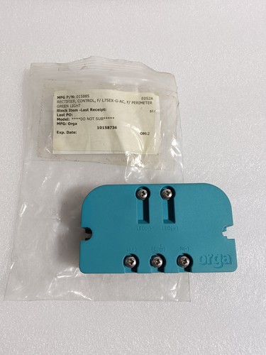 Orga R090010A4 Rectifier Control F/L75EX-G-AC F/Perimeter Green Light ...