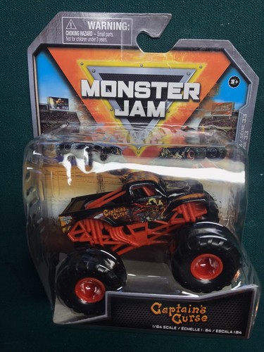 SERIES 33 CAPTAINS CURSE SpinMaster Monster Jam TRUCK | eBay