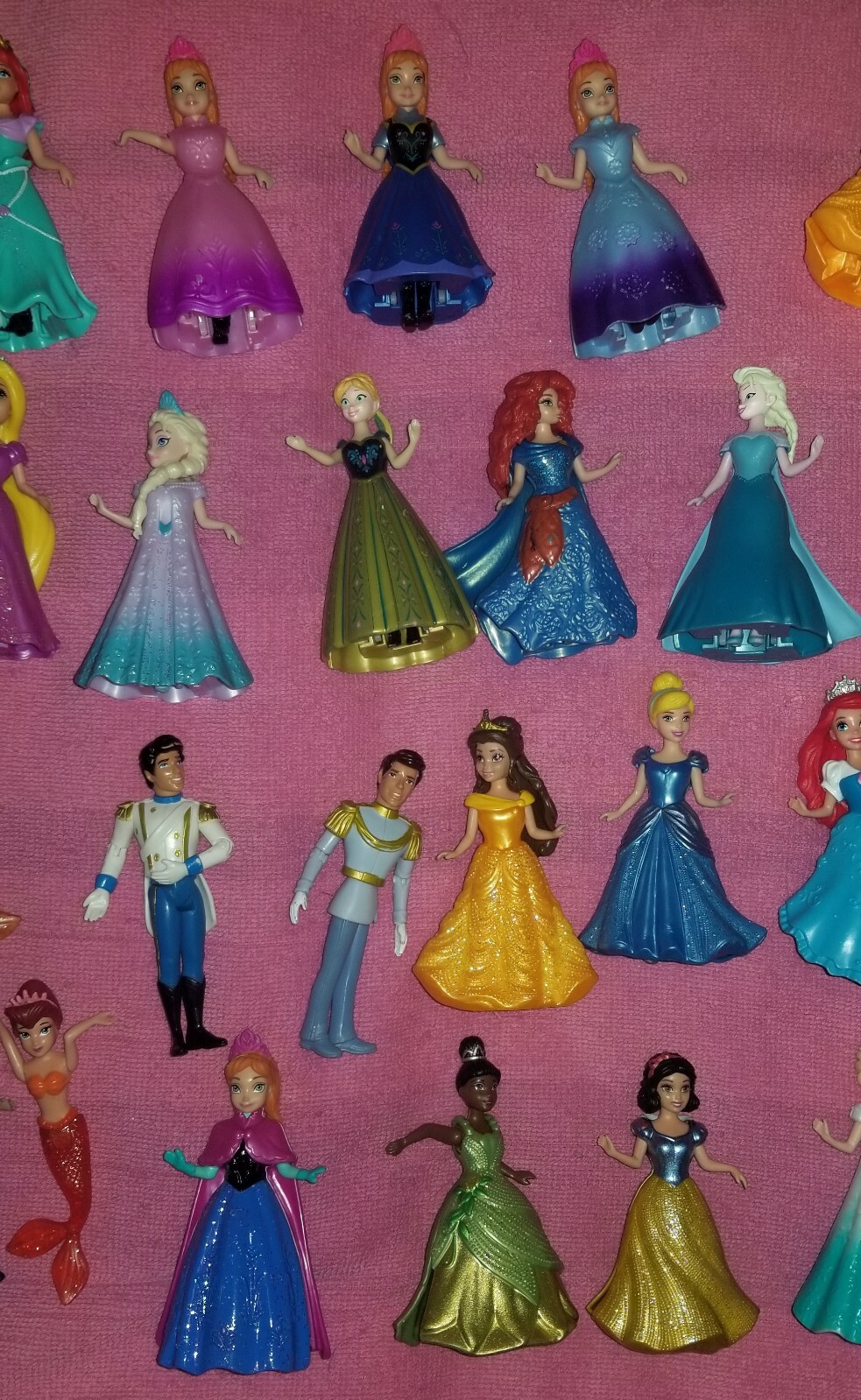 Disney Magic Clip lot of Princess , prince and mermaid look Rare | eBay