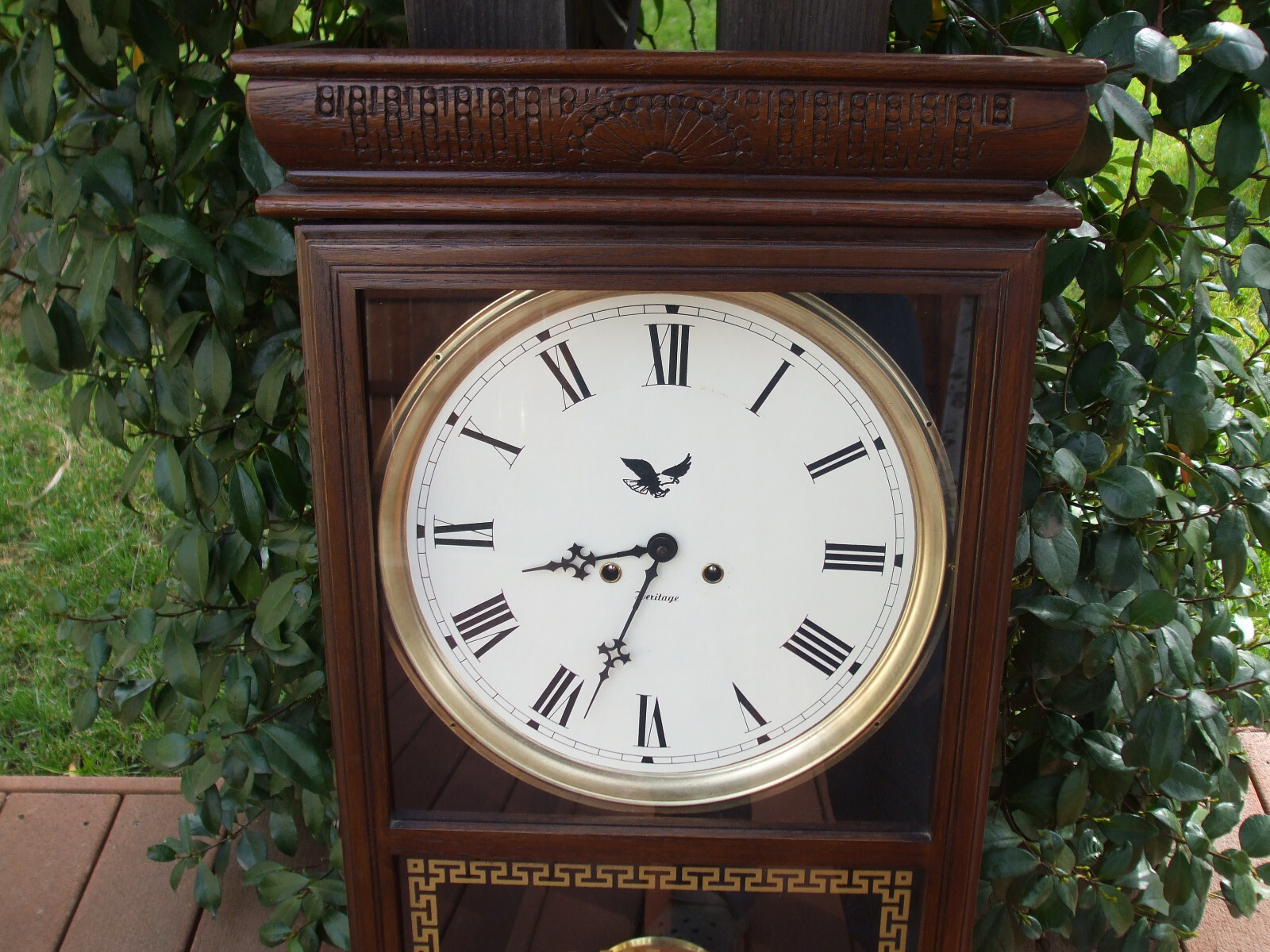 Railroad Regulator Clock ~ Heritage Clock Co. North Carolina ~ 1979 | eBay