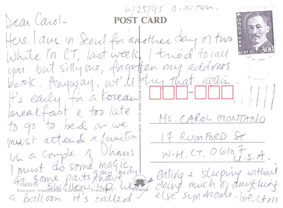 Korean Traditional Customs Posted Wob Chrome Postcard | eBay