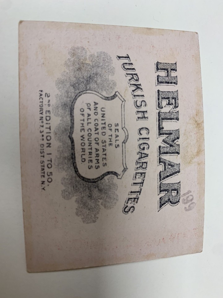 AE-197 Helmar Turkish Cigarettes Tobacco Trade Card -Persia - 2nd ...