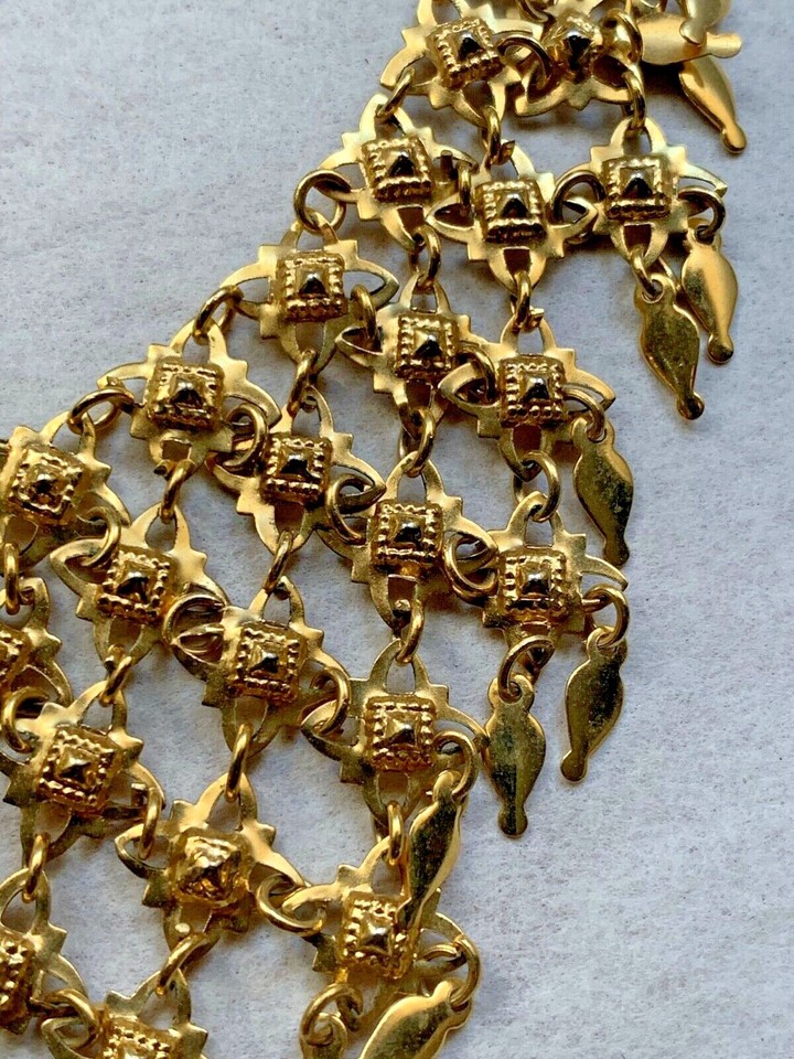 Superb Vintage French Designer Necklace - Chainmail - Beautiful ...