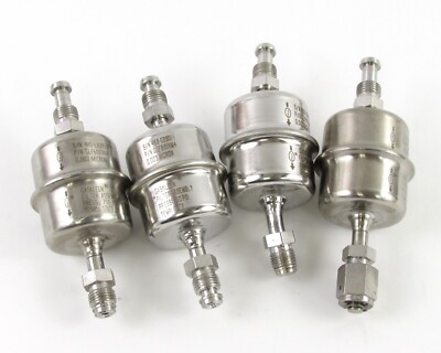 Lot of (4) Pall Gaskleen Gas Filter Assemblies 3/8" Gasket Seal 750PSI ...