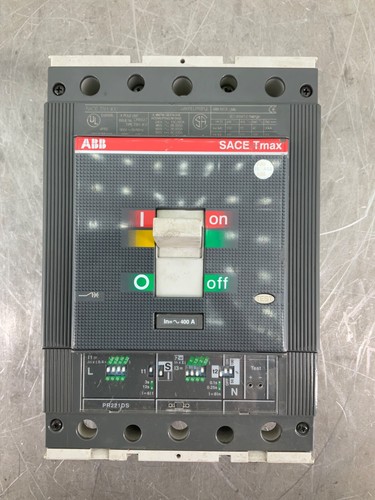 ABB TMAX T5H400BW CIRCUIT BREAKER 400 A 3P 600V PR221DS LS/I | eBay