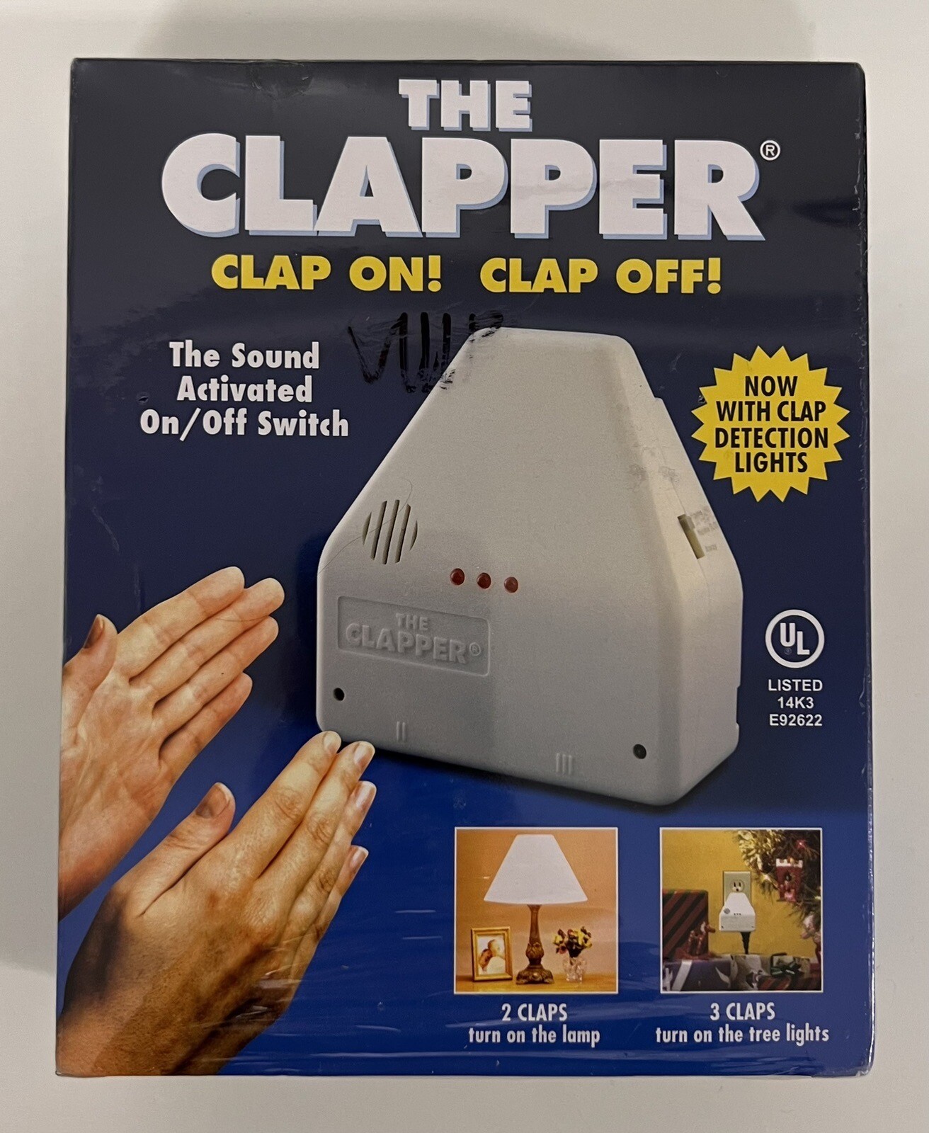 The Clapper The Original Home Automation Sound Activated Clap On/Off ...
