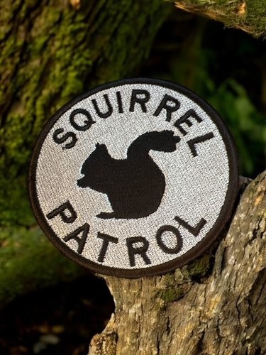 Squirrel Patrol Patch | eBay