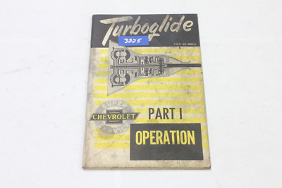 Turboglide operation manual Part I | eBay