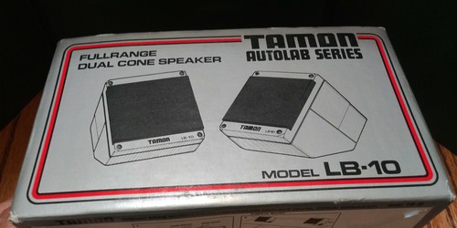Tamon Autolab Series LB-10 Fullrange Dual Cone Speakers Rare | eBay