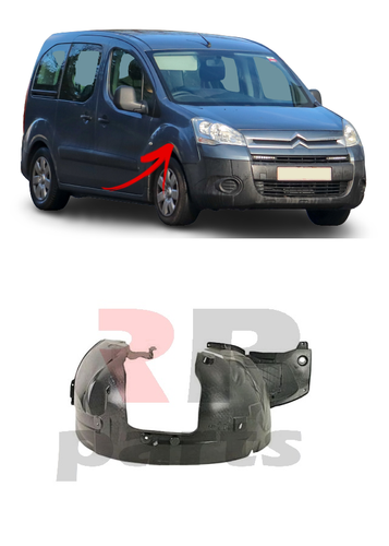 FOR CITROEN BERLINGO 08-14 NEW FRONT WHEEL ARCH TRIM COVER PLASTIC ...