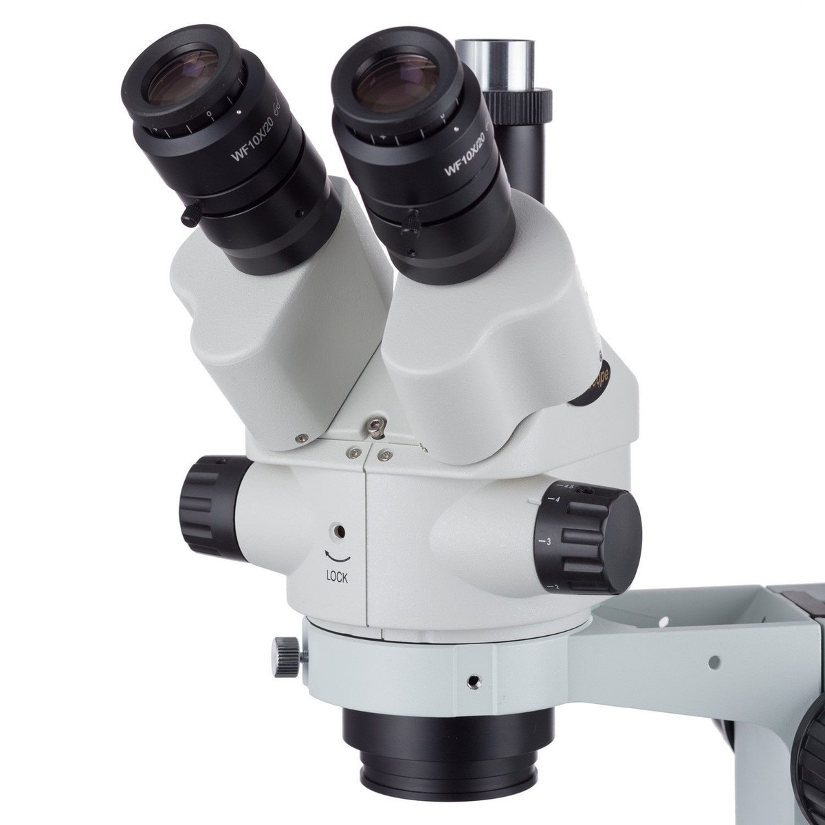 Zoom Stereo Microscope WD165 0.5X Auxiliary Lens Barlow Objective Lens ...