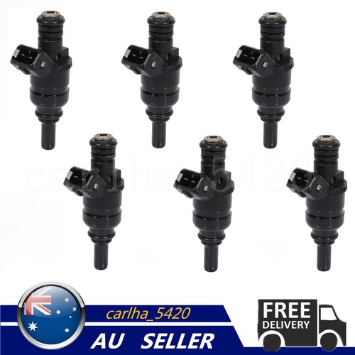 6Pcs Fuel Injectors 1427240 For BMW 320i 325i 325ci E46 M54 6 CYL 3.0L ...