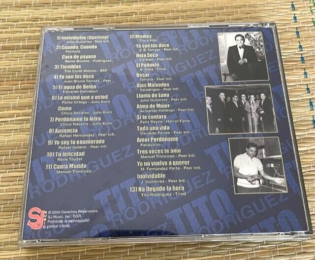 Tito Rodriguez - Inolvidable Vol.1 - CD original | eBay