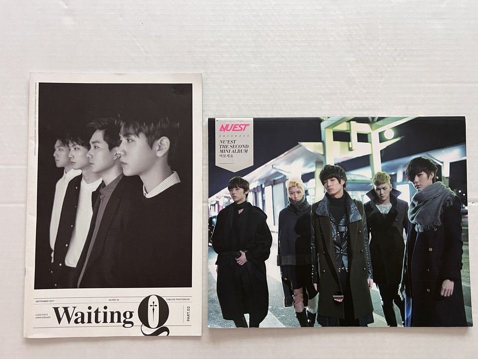 NU'EST Nuest Fandom Photobook Magazine 2nd Mini Album K-Pop Korean ...