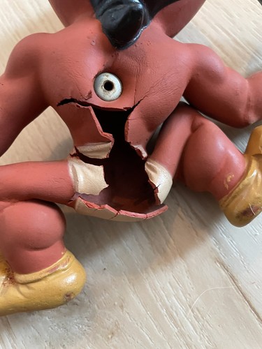 Vintage Stanford Chief Wahoo Mascot Rempel Rubber Squeeze Toy Cleveland ...