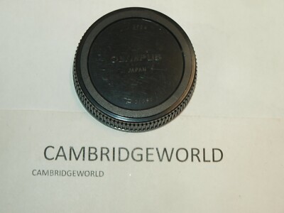 OLYMPUS OM REAR LENS CAP NEW ORIGINAL GENUINE OLYMPUS BRAND MADE in ...