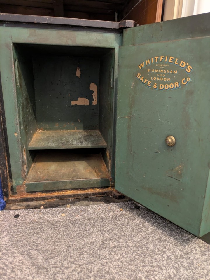 Whitfield Antique Safe In Original Condition With Key | eBay UK