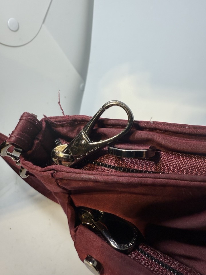 Travelon Crossbody Anti-Theft Hand Bag Women Nylon Zip | eBay